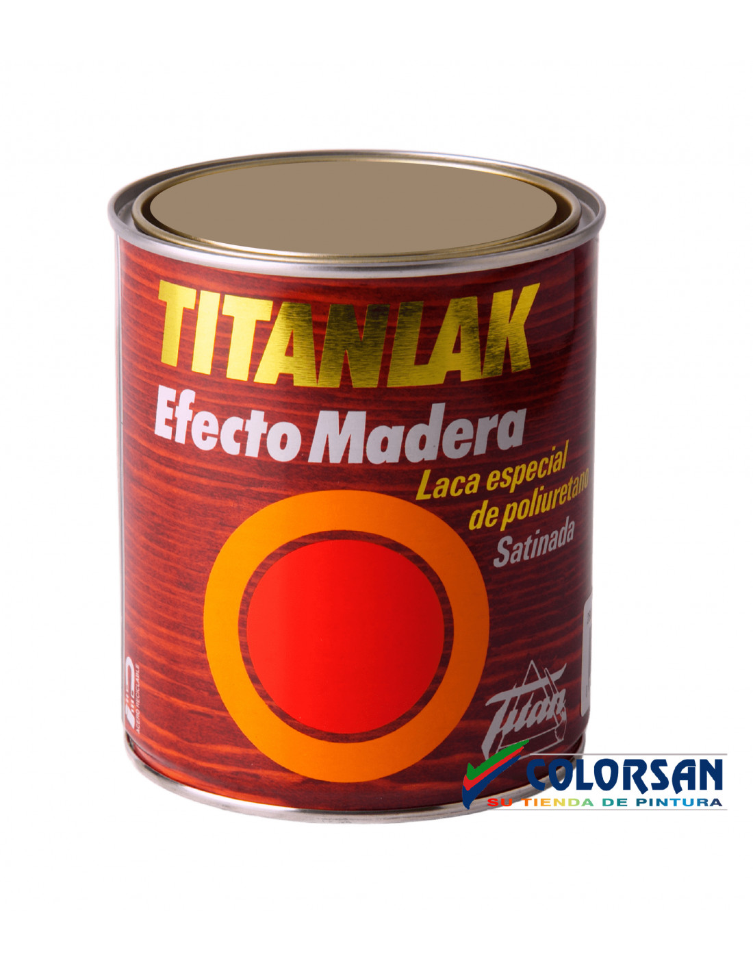 Efecto Madera TITANLAK Titan - Pinturas Colorsan TAMAÑO 375ML COLOR ...
