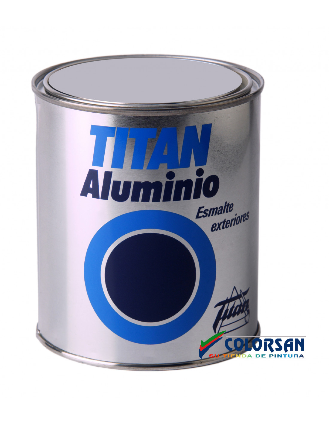 Esmalte alumino exterior TITAN - Pinturas Colorsan TAMAÑO 125ML