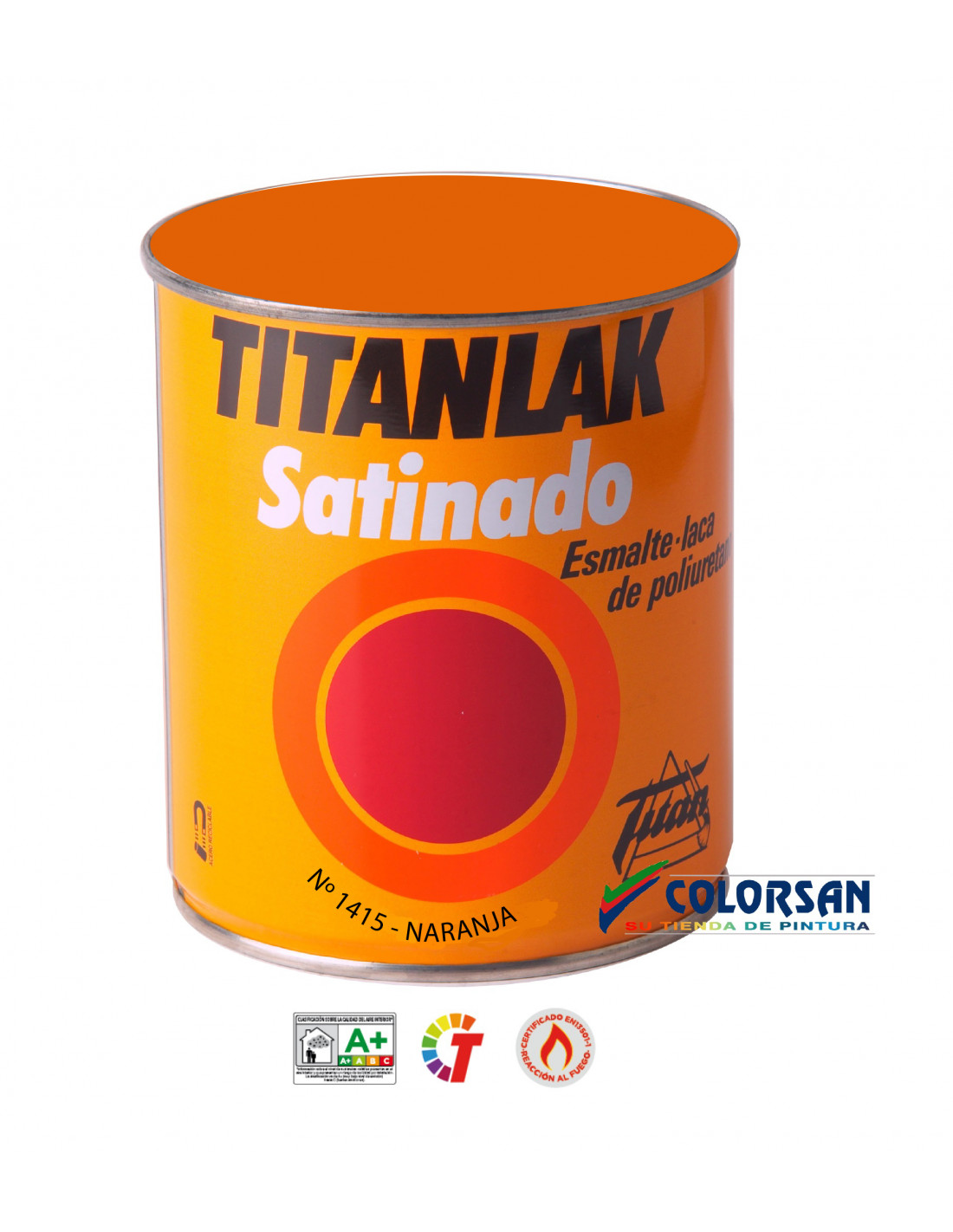 Esmalte sintético TITANLAK para interior y exterior - Pinturas Colorsan ...